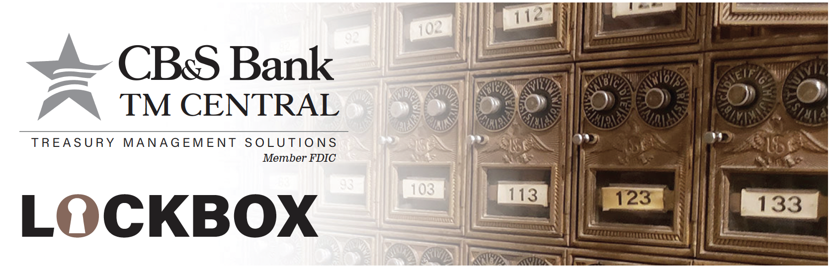 Lockbox - CB&S Bank