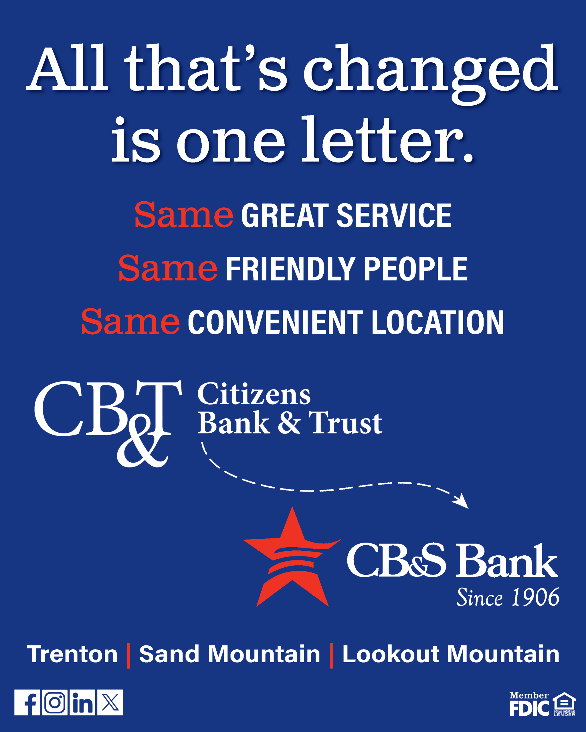CB&S Bank: Personal and Business Banking, Loans and more
